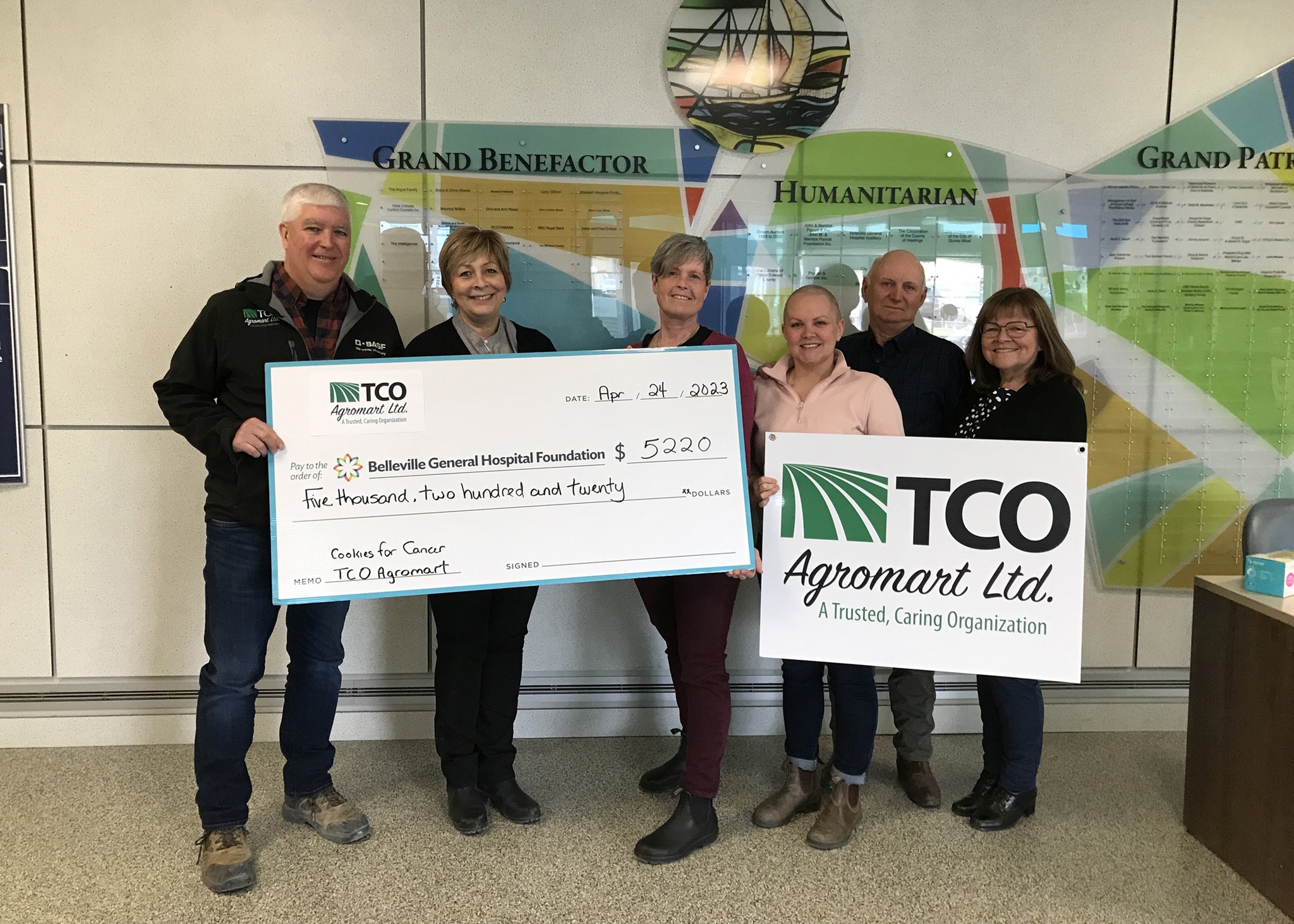 Cookies for Cancer - TCO Agromart Ltd.